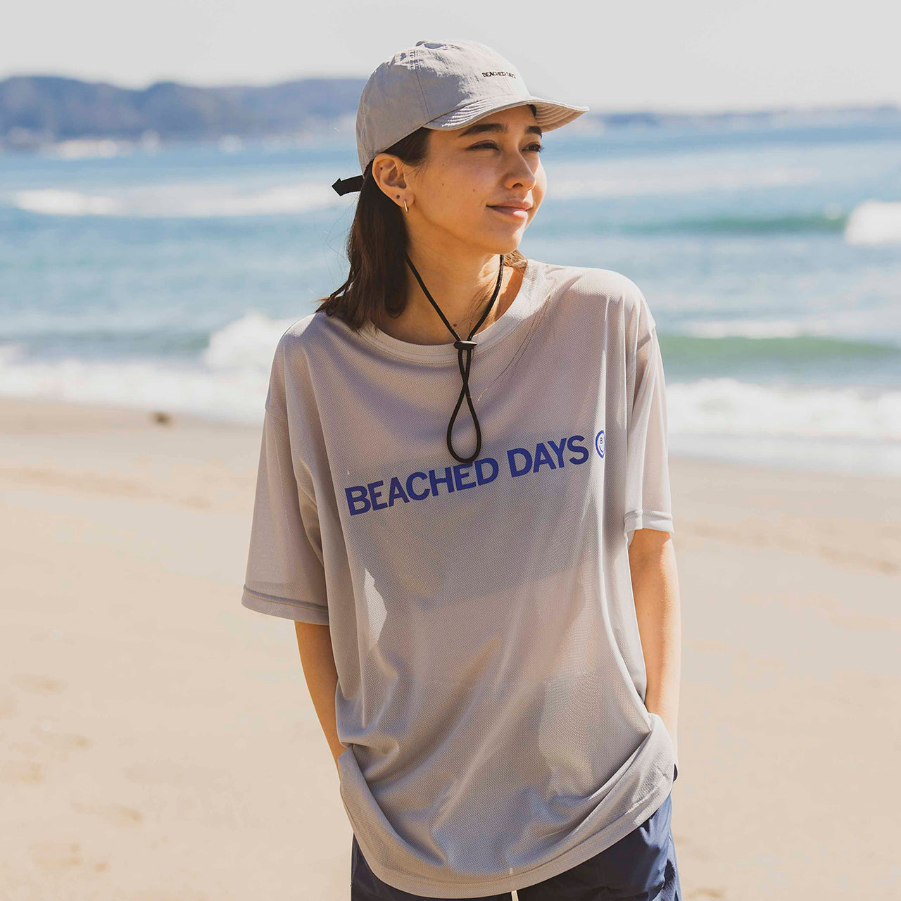 BD クラシック サーフキャップ ビーチドデイズ 公式 BEACHED DAYS 帽子 ナイロンキャップ メンズ レディース 水陸両用 サーフィン 海 ストラップ あご紐