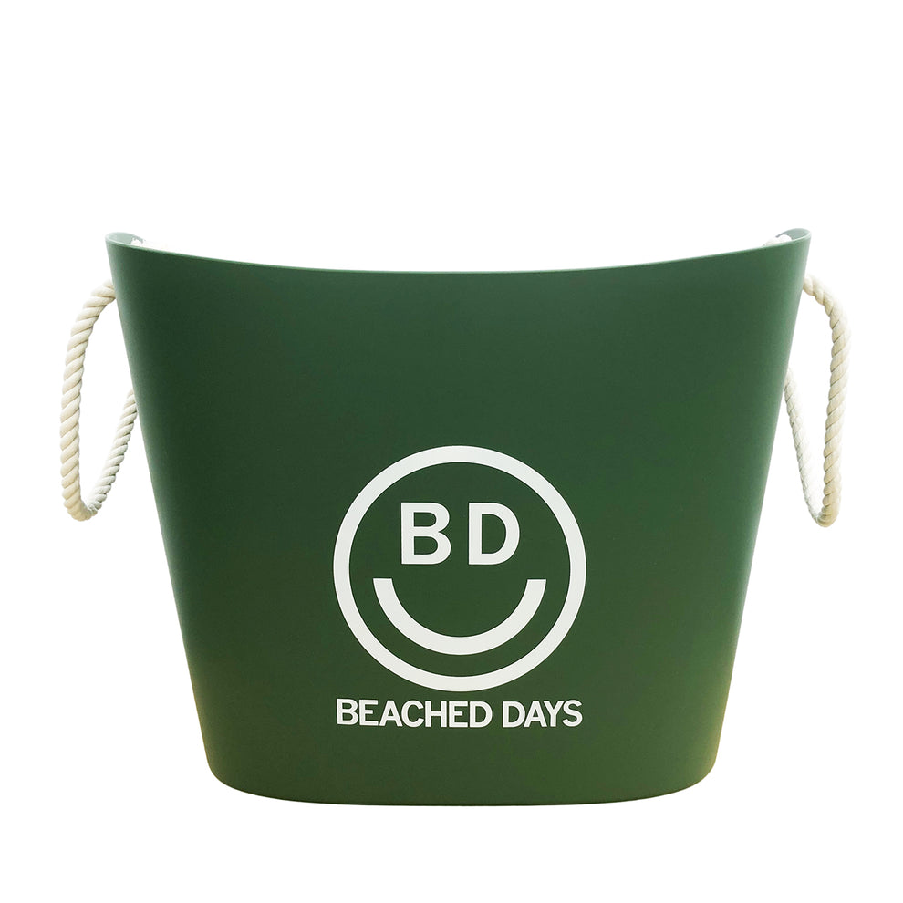 BDバケツ ビーチドデイズ 公式 BEACHED DAYS ウェットバケツ ロープ付き バスケット サーフィン アウトドア キャンプ ダイビング